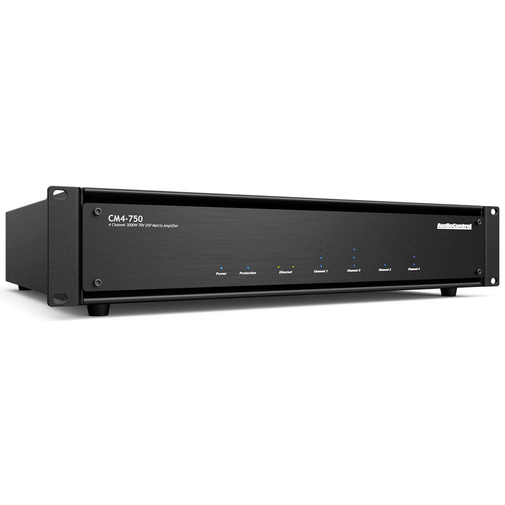 AudioControl CM4-750 4CH 750W 70v DSP Matrix Amp – Oceanic Distribution