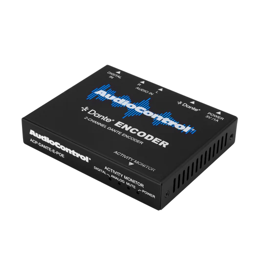 AudioControl 2-Channel Analog Audio Input DANTE Encoder – Oceanic ...