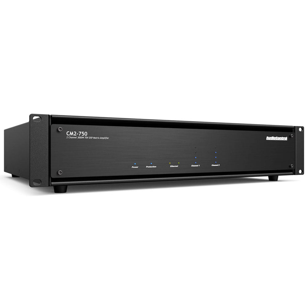 AudioControl CM2-750 2CH 750W 70v DSP Matrix Amp – Oceanic Distribution