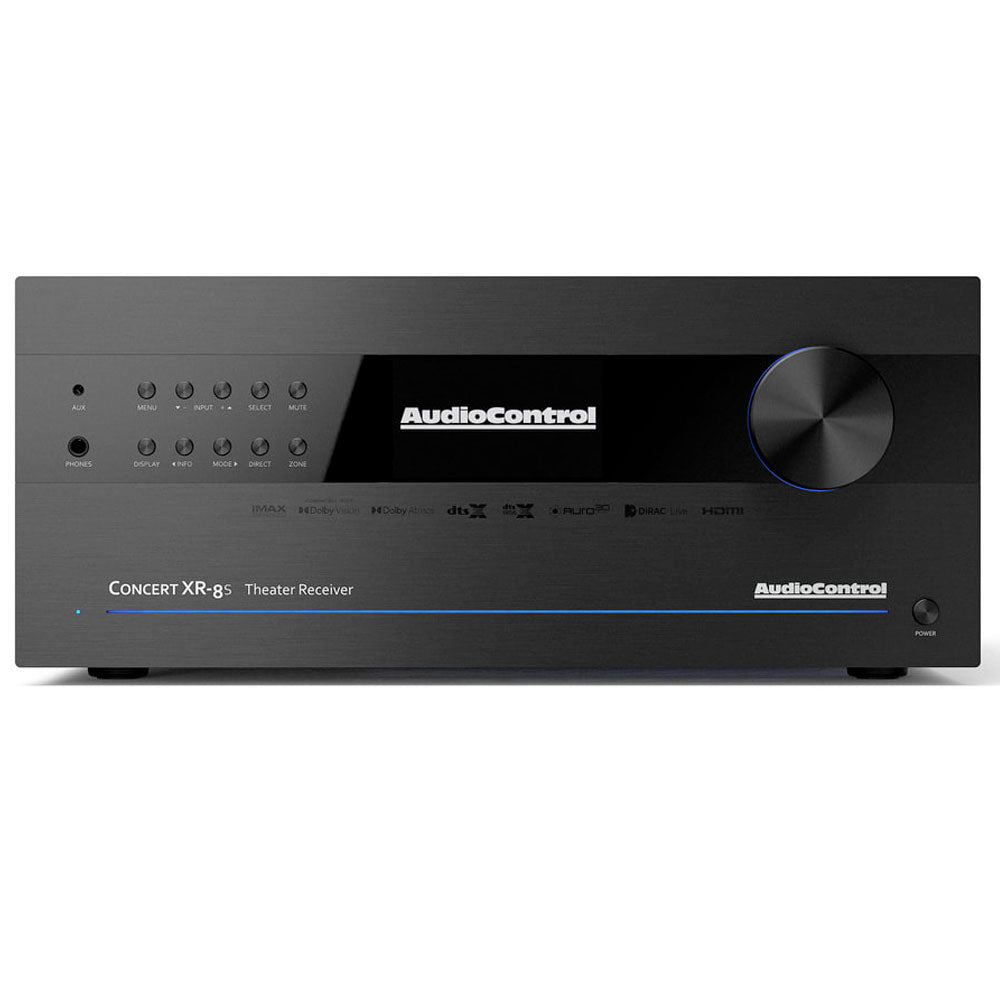 AudioControl Concert XR-8S 9.1.6 AV Receiver 8K – Oceanic Distribution