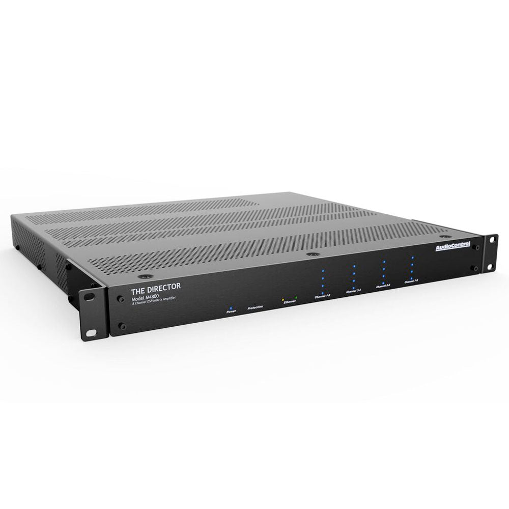 AudioControl M4800 8CH Network Matrix DSP Power Amplifier – Oceanic ...